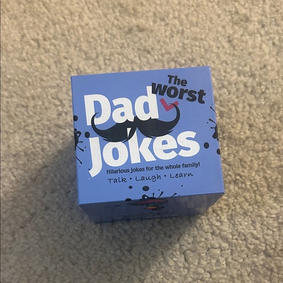 Other | Dad Jokes Box Blue | Poshmark